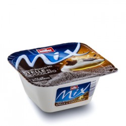 Muller Mix Yogurt Bianco Con Stelle Al Cioccolato Vasetto gr. 150