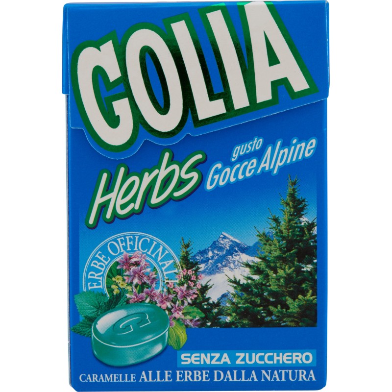 Caramelle Golia Herb Gocce Alpine gr.49| Ordinalo ora su Cicalia