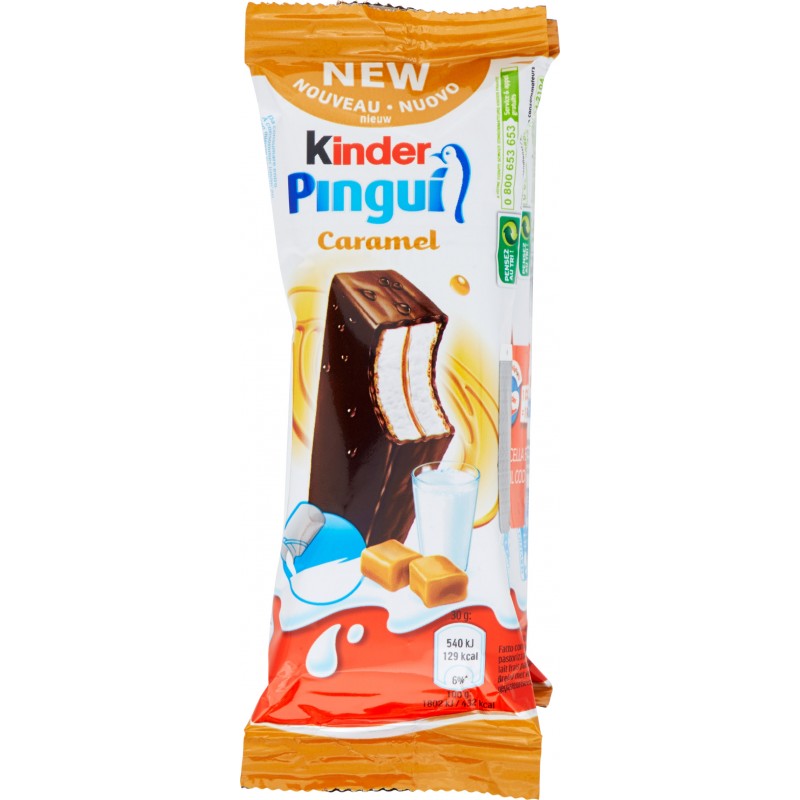 Kinder Pingui Caramel 4x30 gr | Ordinalo su Cicalia