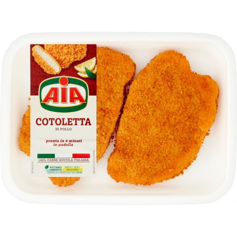 Aia La Cotoletta Classica Di Pollo Vassoio da 2 gr. 200 | Scopri Cicalia