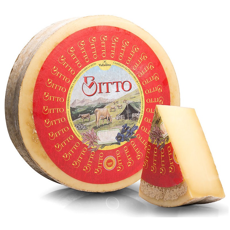 Bitto Valtellina Formaggio Fresco 350 Gr | Cicalia.com