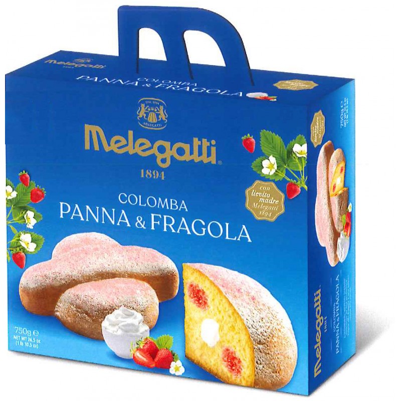 Colomba panna e fragola Melegatti gr.750| Ordinalo ora su Cicalia