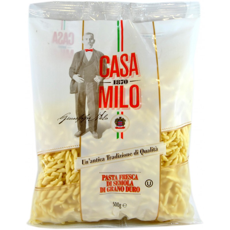 Pasta fresca Casa Milo Trofiette gr.500 | Ordinale ora su Cicalia