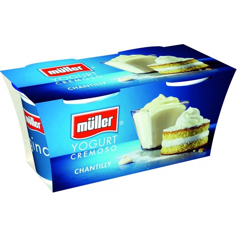 muller yogurt cremoso chantilly gr125x2