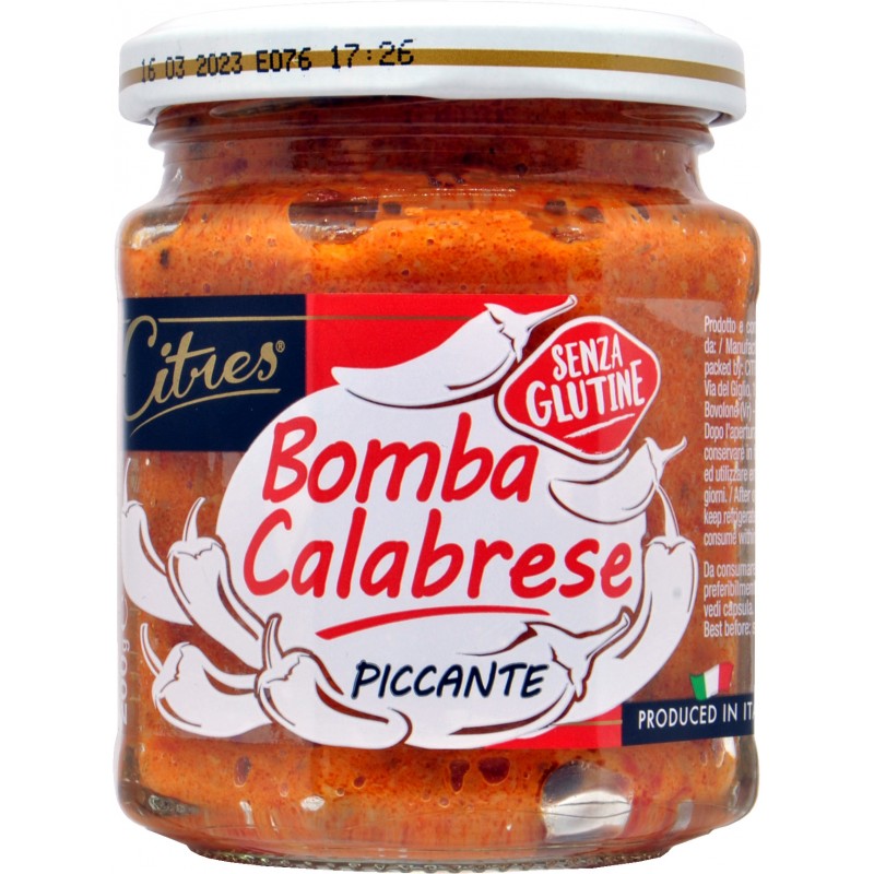 Salsa Bomba calabrese Citres 200 gr. | Ordina su Cicalia!