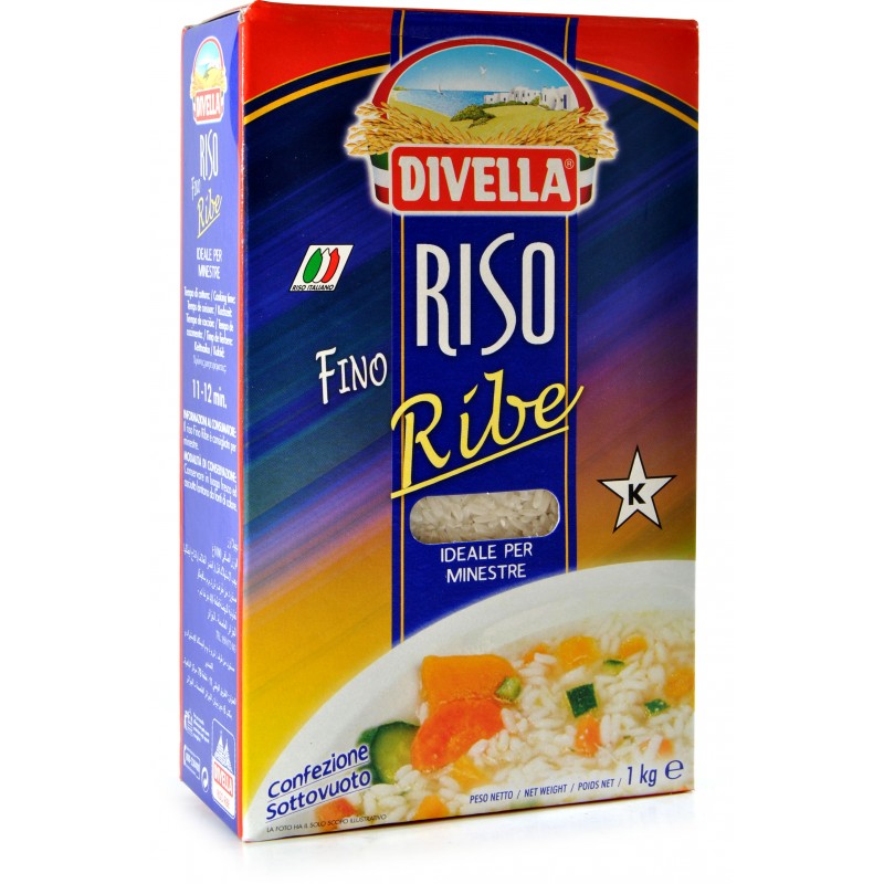 Riso fino Ribe Divella kg.1| Ordinalo ora su Cicalia