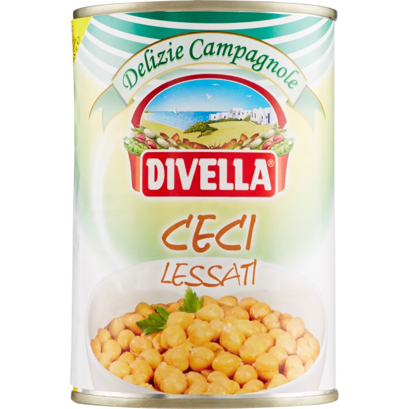 Ceci lessati Divella 400 gr. | Ordina su Cicalia.com!