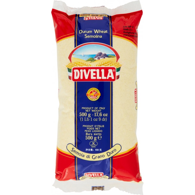Divella Semolino Pasta Di Semola Grano Duro gr. 500 | Scopri Cicalia