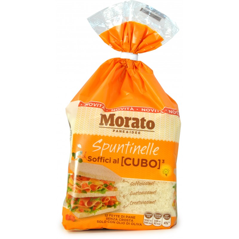Morato Spuntinelle Soffici Al Cubo Pane 400 Gr | Cicalia.com