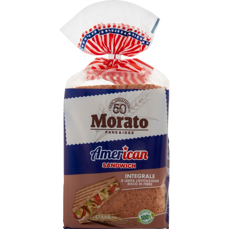 Morato American Pane Integrale Sandwich 600 Gr | Cicalia.com