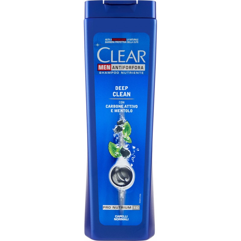 Clear For Men Deep Clean Shampoo Per Uomini Antiforfora ml. 250