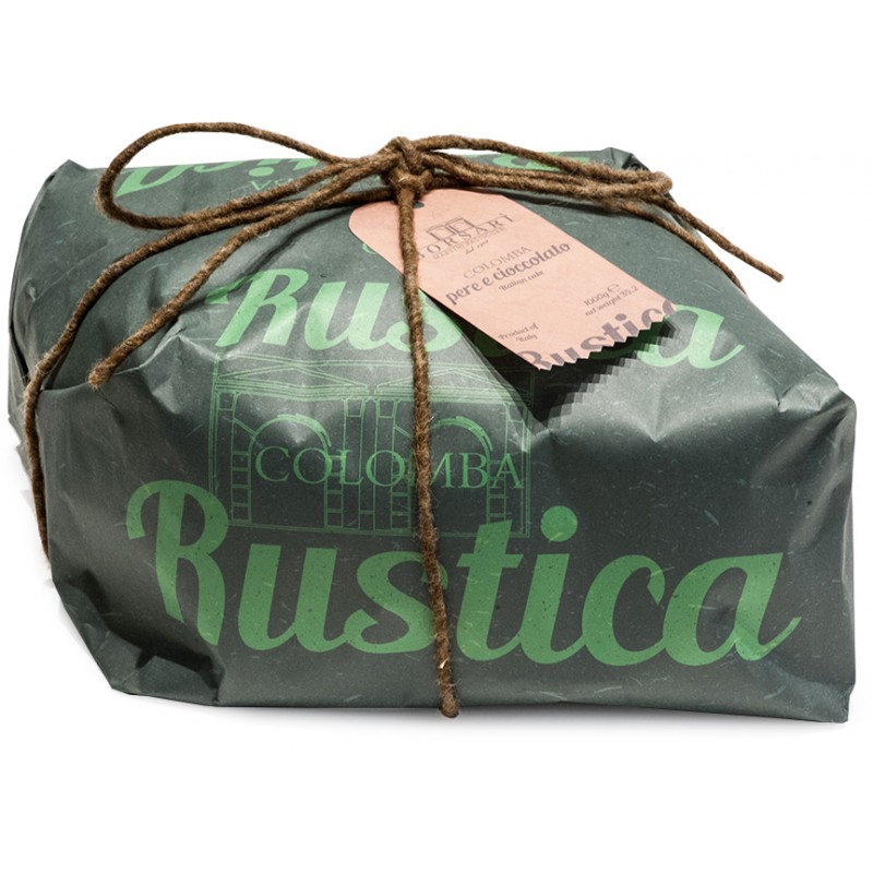 Colomba pere e cioccolato rustica Borsari kg.1 | Ordina su Cicalia!