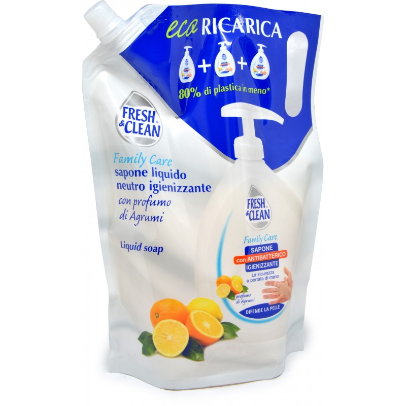 fresh&clean sap.liq ecoric. igien. ml900