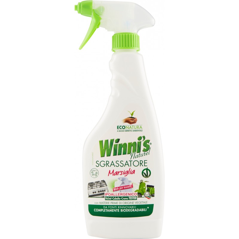 Winni's Sgrassatore Marsiglia Detersivo Spray 500 Ml | Cicalia.com