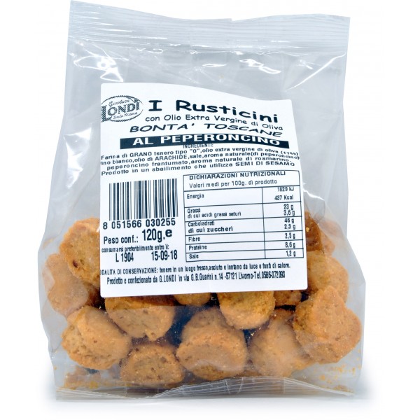 londi i rusticini al peperoncino gr.120