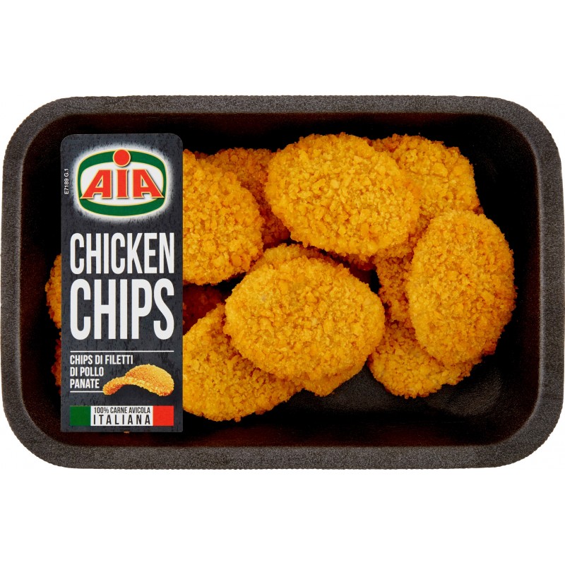 Aia Chicken Chips Filetti Di Pollo Panati 230 Gr | Cicalia.com