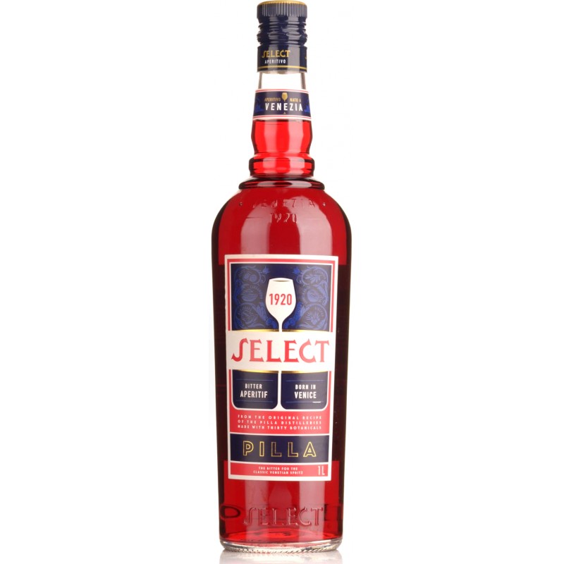 Pilla Select Bitter Bevanda Rossa Per Aperitivo Bottiglia lt. 1