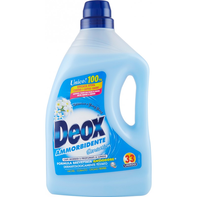 Deox Ammorbidente Sensations Gelsomino Ylang Ylang Fustino lt. 1,65