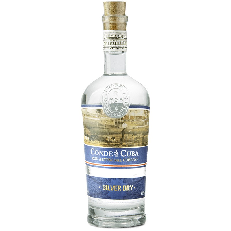 Rum Conde de cuba silver dry cl.70 38° |Ordina su Cicalia.com!