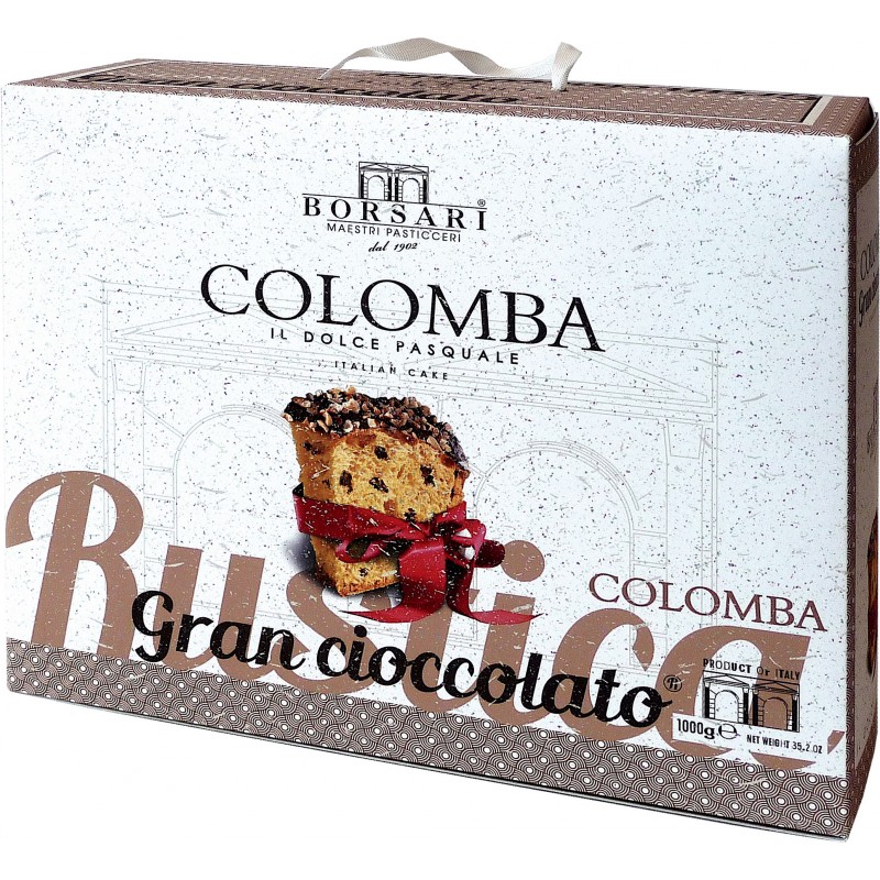 Colomba gran cioccolato Borsari kg.1|Ordina su Cicalia.com!