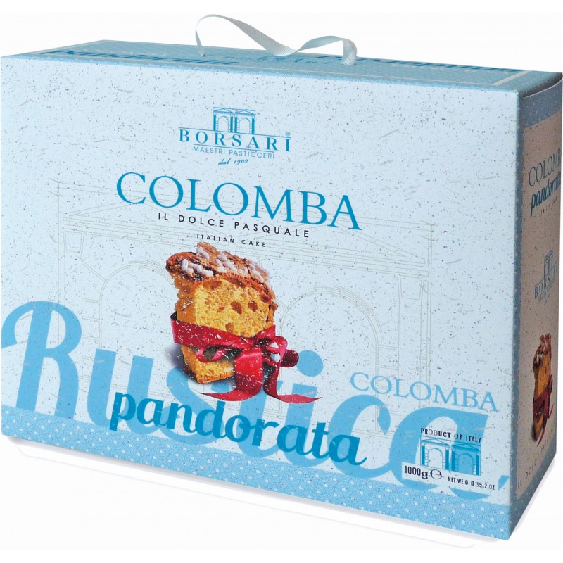 Colomba pandorata Borsari senza canditi kg.1 |Ordinalo ora su Cicalia
