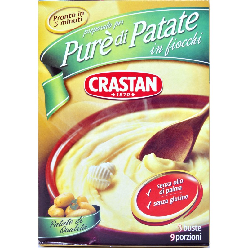 Crastan Preparato Per Purè Di Patate 3 Buste 75 Gr | Cicalia.com