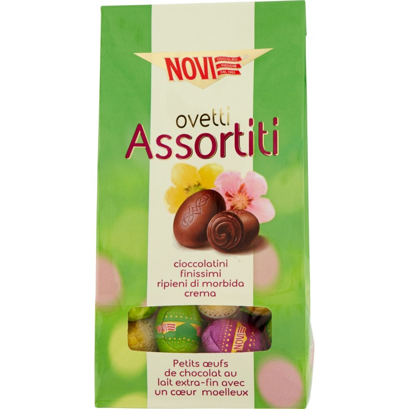 Ovetti Cioccolato Novi assortiti gr. 160| Ordinali ora su Cicalia