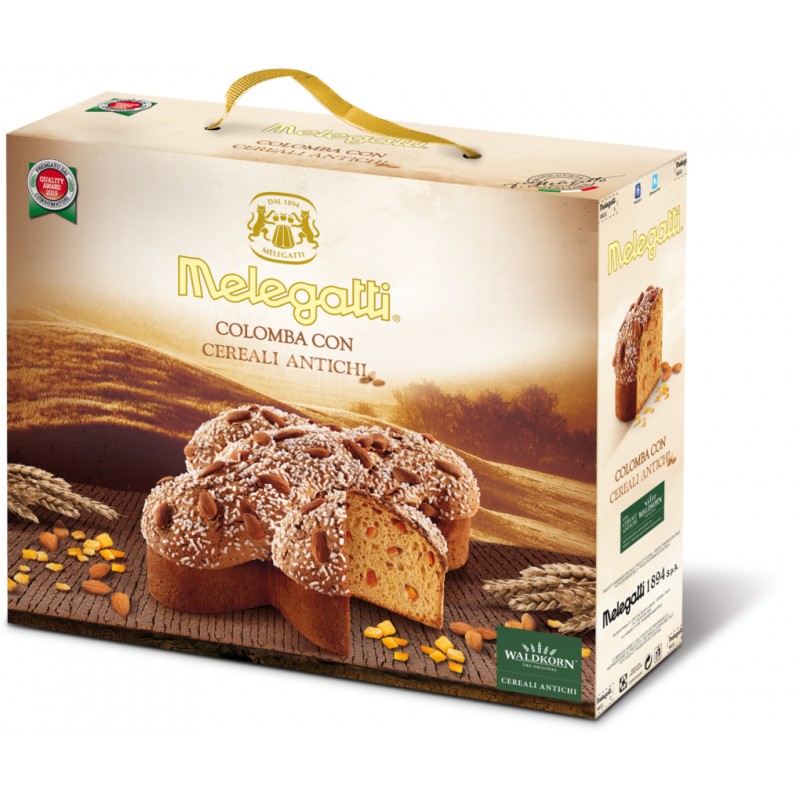 Melegatti Colomba Con Cereali Antichi Con Canditi Classica gr. 750