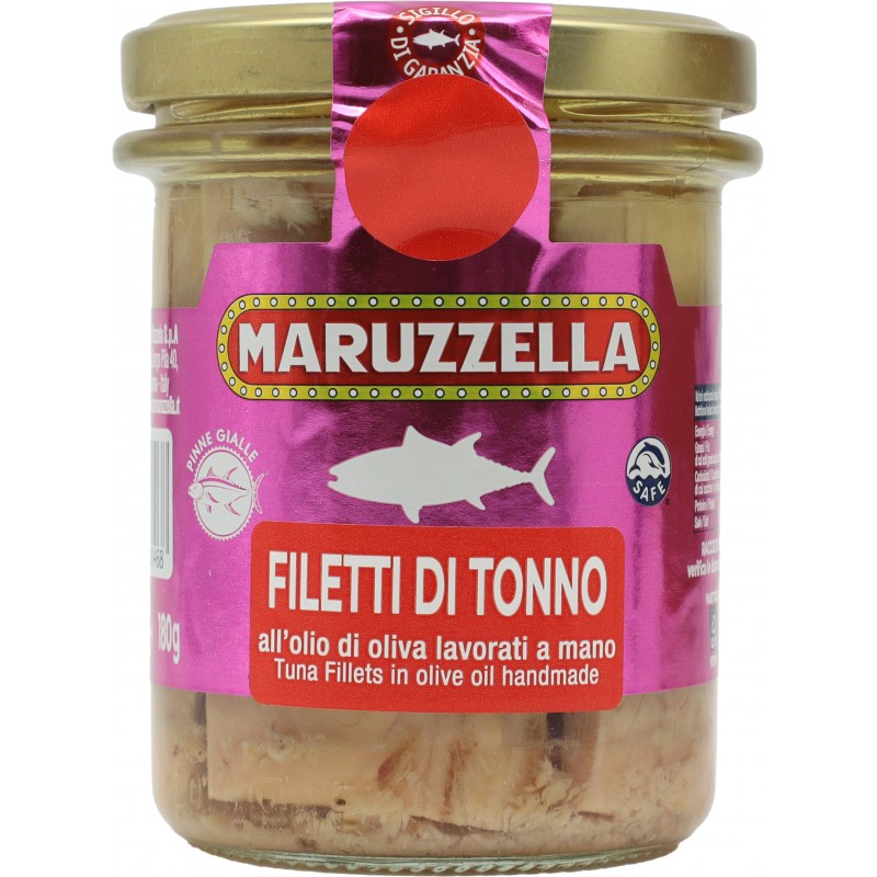 Maruzzella Filetti Di Tonno Rosa Lavorati A Mano 180 Gr | Cicalia.com