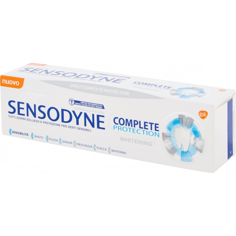 Dentifriico Complete Protection Whitening Sensodyne 75 ml|Su Cicalia!