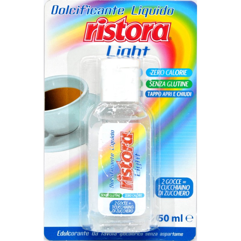 Dolcificante Liquido Light Ristora 50 ml |Ordina su Cicalia.com!
