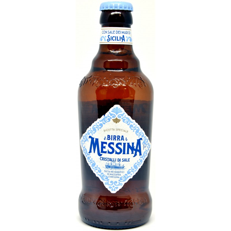 Messina Birra Cristalli Di Sale Di Sicilia Bottiglia 33 Cl | Cicalia
