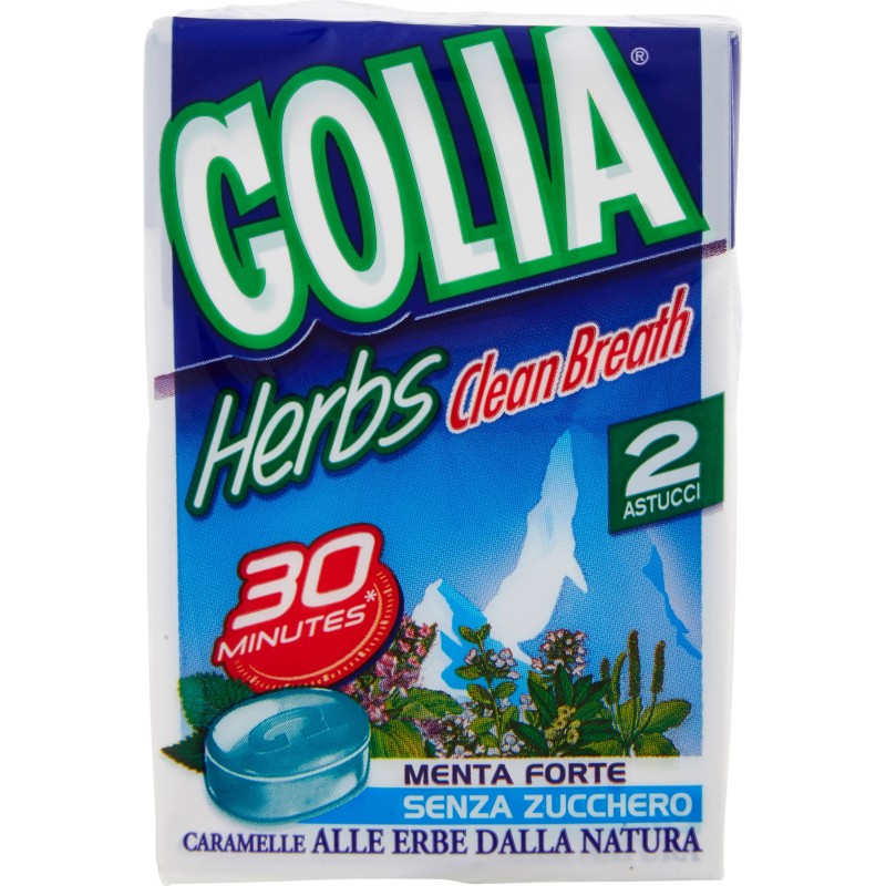 Golia Herbs Clean Breath Caramelle Per La Gola 2x49 Gr | Cicalia.com