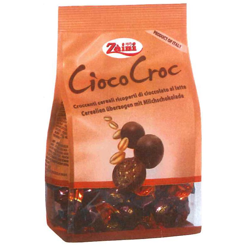 Zaini Cioco Croc Cioccolatini Praline Ripiene Con Cereali gr. 75