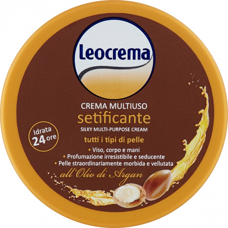 Leocrema Crema Multiuso Setificante Per Tutti I Tipi Di Pelle Argan