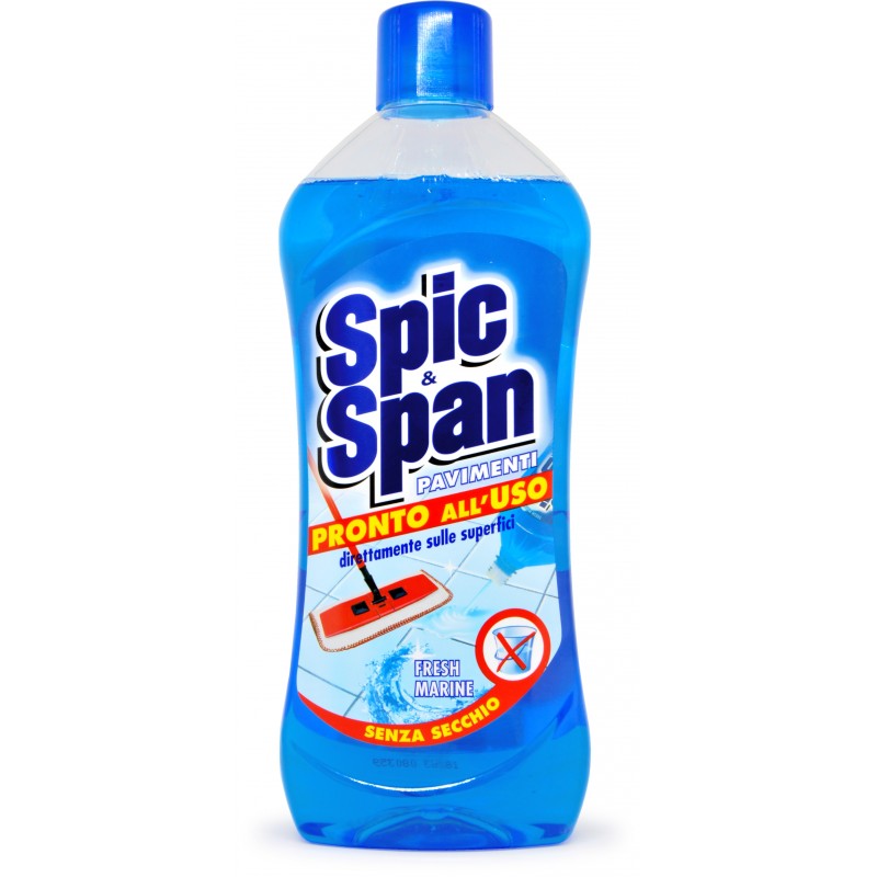 Spic&Span Detersivo Pavimenti Pronto All'Uso Marine 1 Lt | Cicalia.com