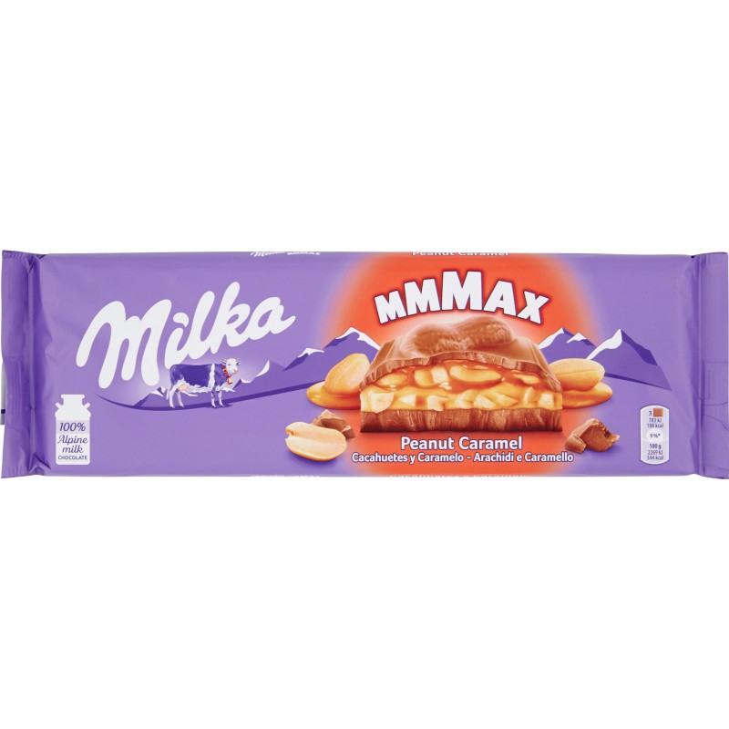 Tavoletta Milka Mmmax arachidi e Caramello | Ordinalo ora su Cicalia