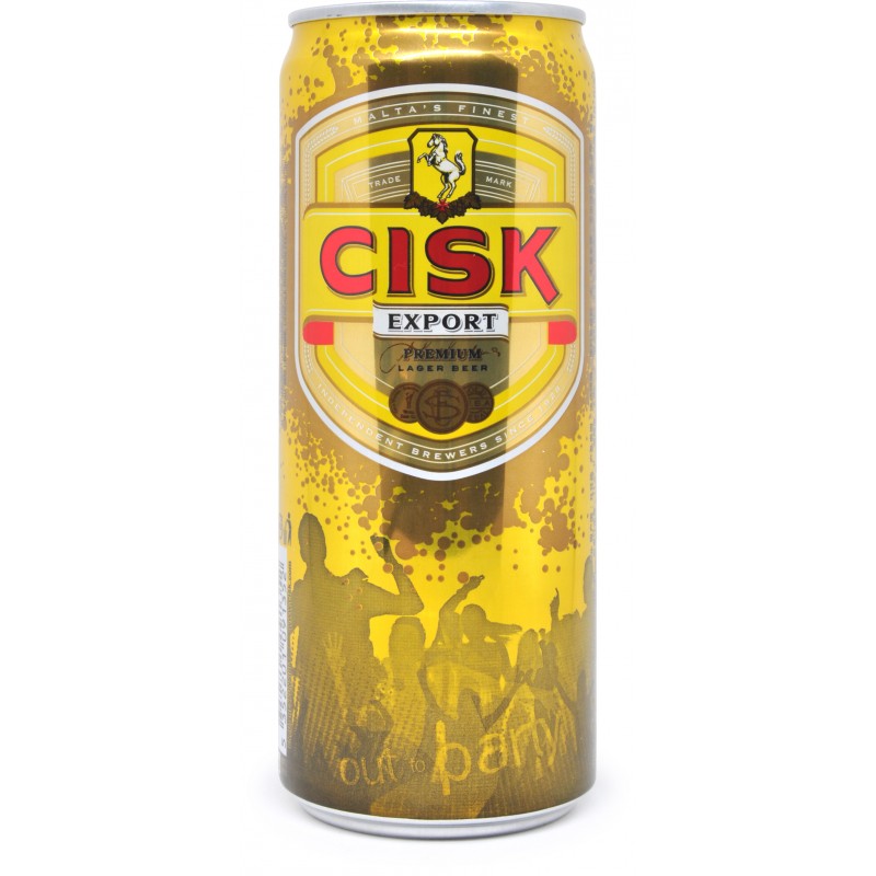 Cisk Export Premium Birra Lager Bionda Classica Lattina cl. 33