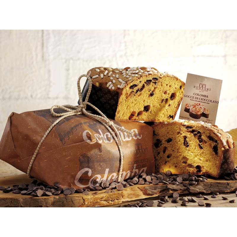 Borsari Colomba Con Gocce Di Cioccolato Rustica kg. 1 | Scopri Cicalia