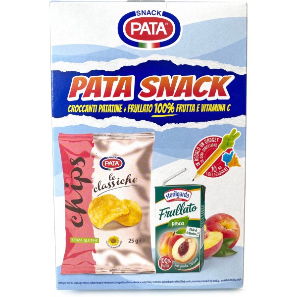 pata snack patat.clas.g25+succo ml125