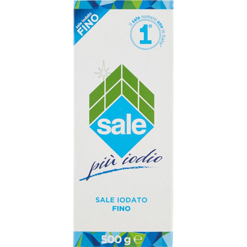 Italkali Sale Iodato Da Cucina Fino Più Iodio gr.500 | Visita Cicalia