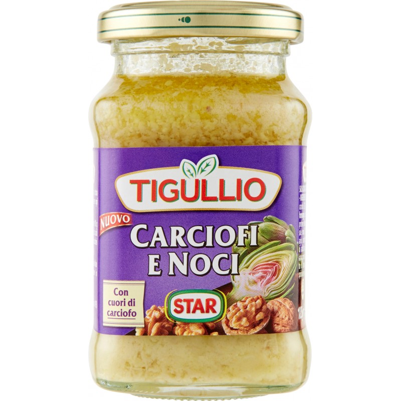 Star Tigullio Sugo Pronto Con Carciofi E Noci | Pesto Per Condimento