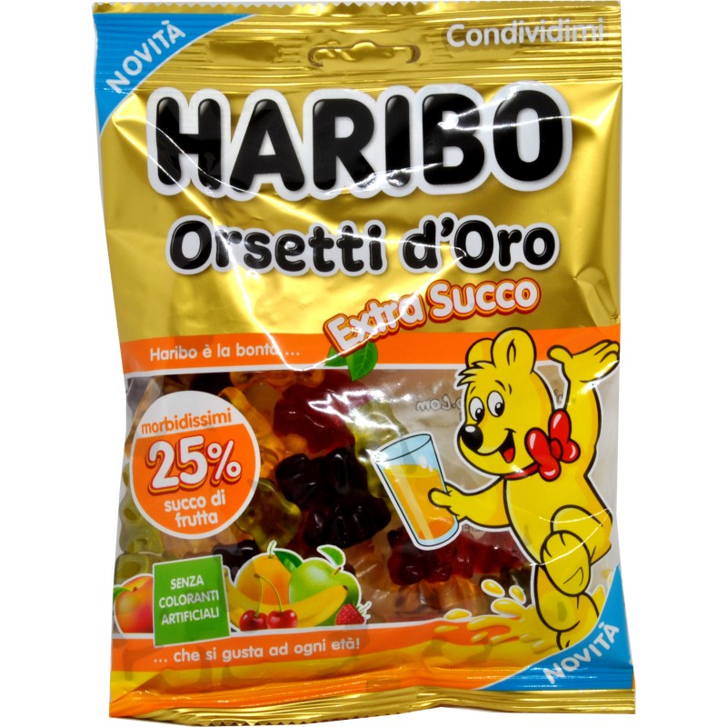 Orsetti d'oro Haribo gr.150| Ordinalo ora su Cicalia