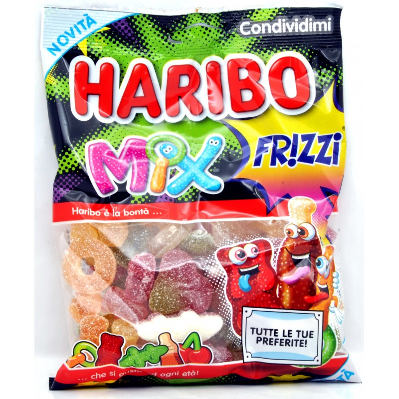 Mix Frizzi Haribo gr.175| Ordinalo ora su Cicalia