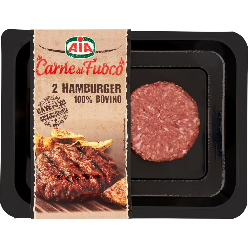 Hamburger Aia Carne al fuoco 100% bovino| Ordinalo ora su Cicalia