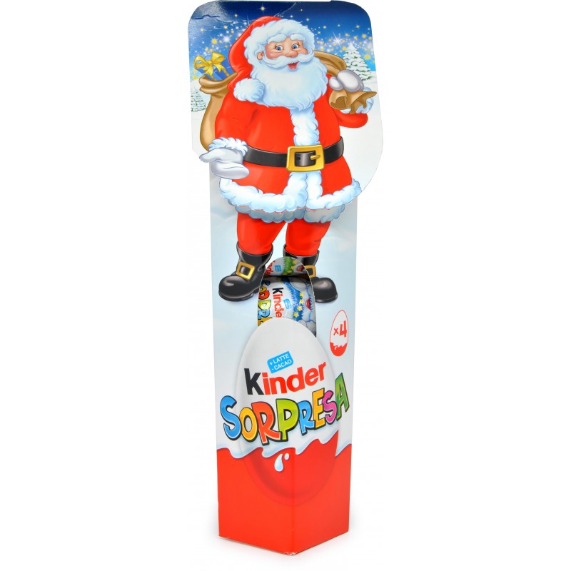 Kinder Sorpresa Ovetti Di Cioccolato Con Sorpresa 4 pezzi | Cicalia