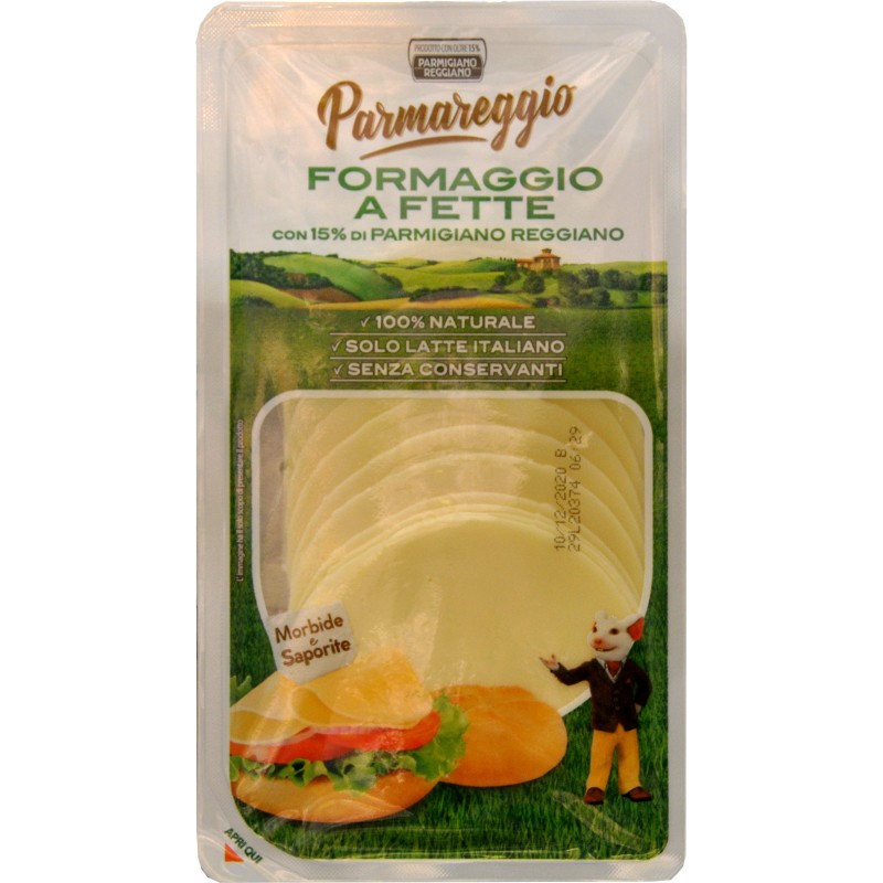 Formaggio a fette Parmareggio | Ordinalo ora su Cicalia