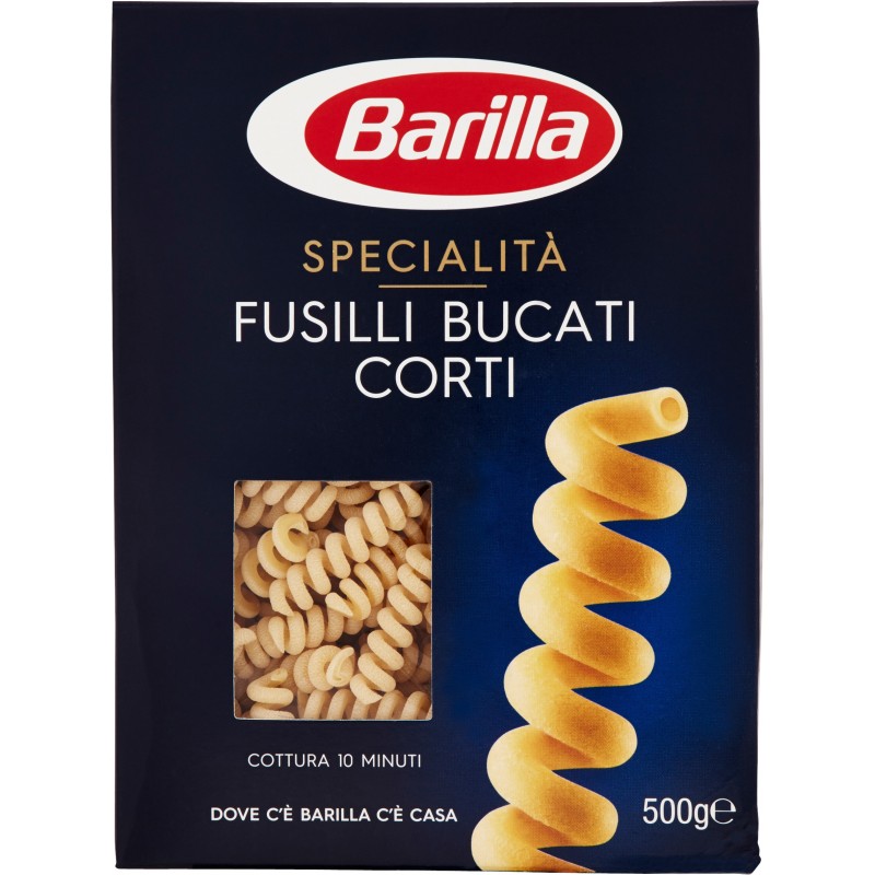 Barilla Pasta Specialità Fusilli Corti Bucati gr. 500 | Scopri Cicalia