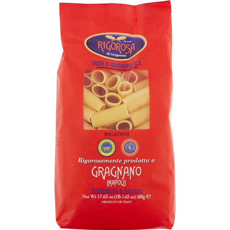 rigorosa pasta rigatoni gr.500