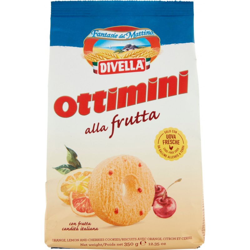 divella biscotti ottimini frutta gr350